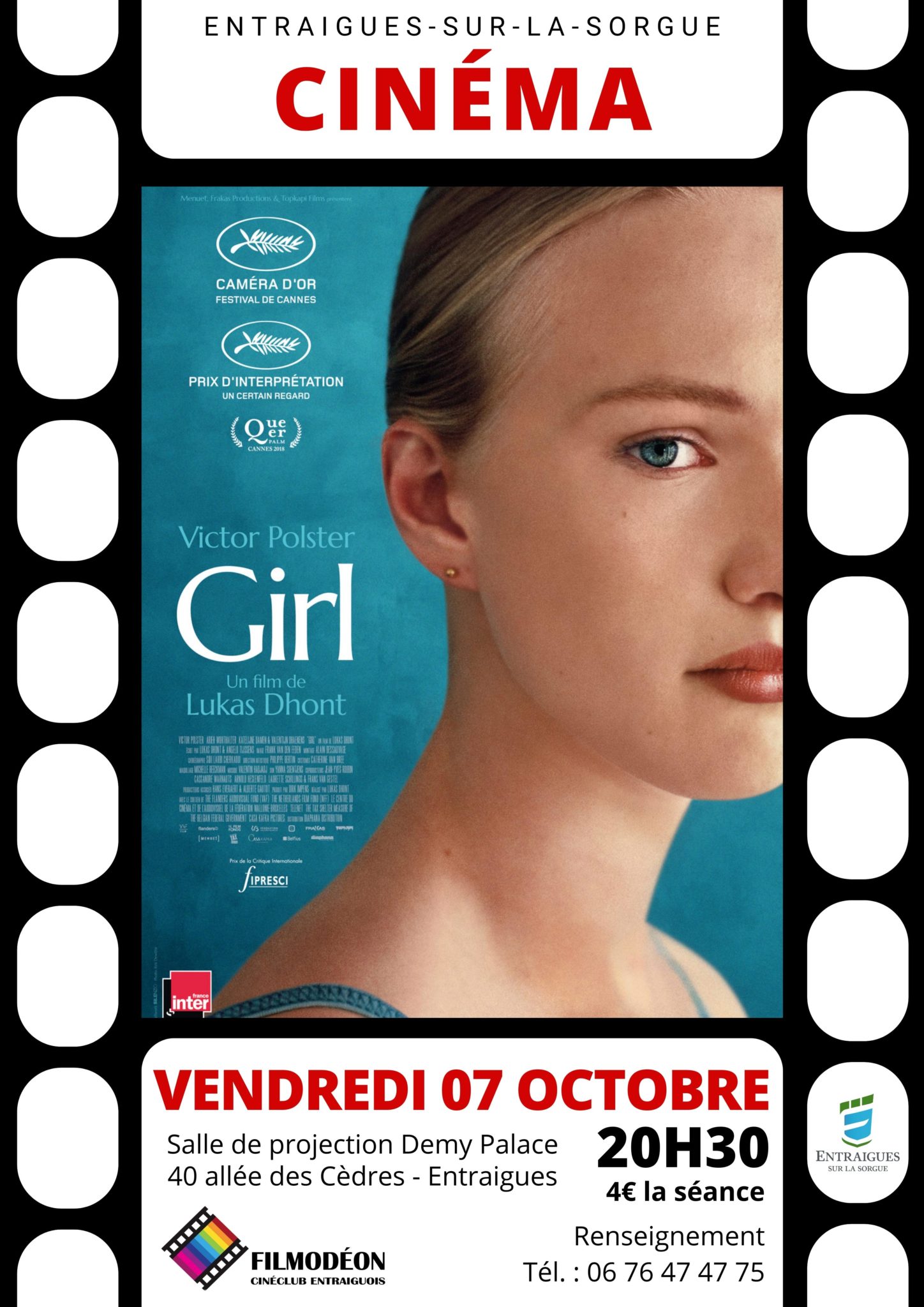 CINÉMA – GIRL – Entraigues